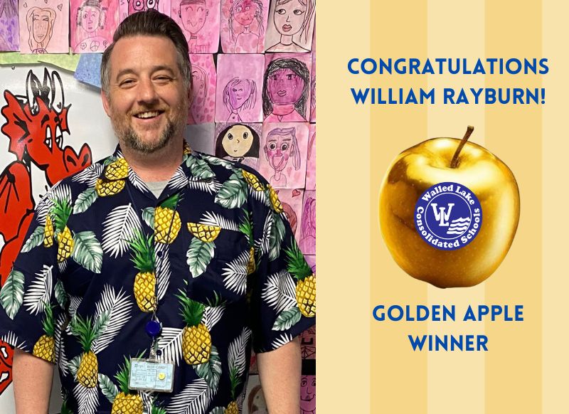 William Rayburn receives Golden Apple Award | Post Page