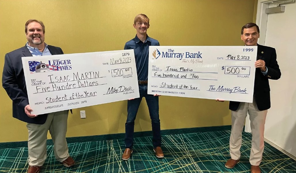 Isaac Martin Named Murray Bank / Murray Ledger Student of the Year ...