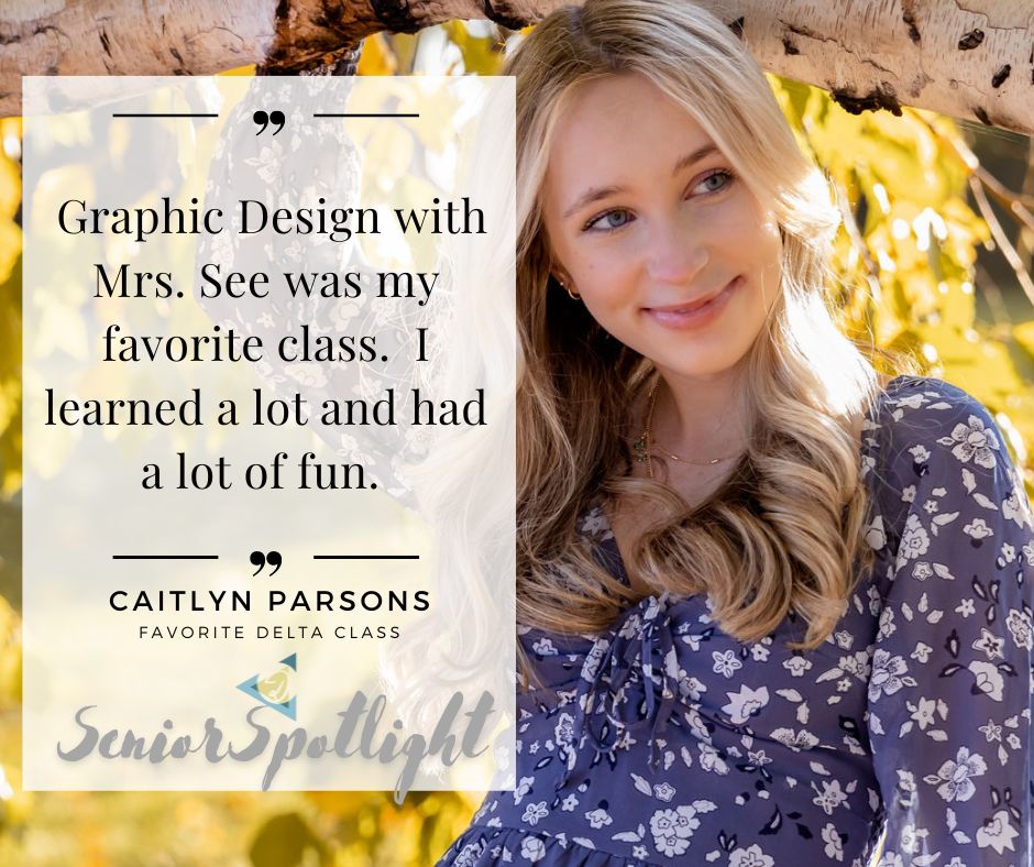 Senior Spotlight! Caitlyn P. | News Details