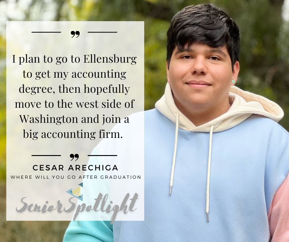 Senior Spotlight! Cesar A. | News Details