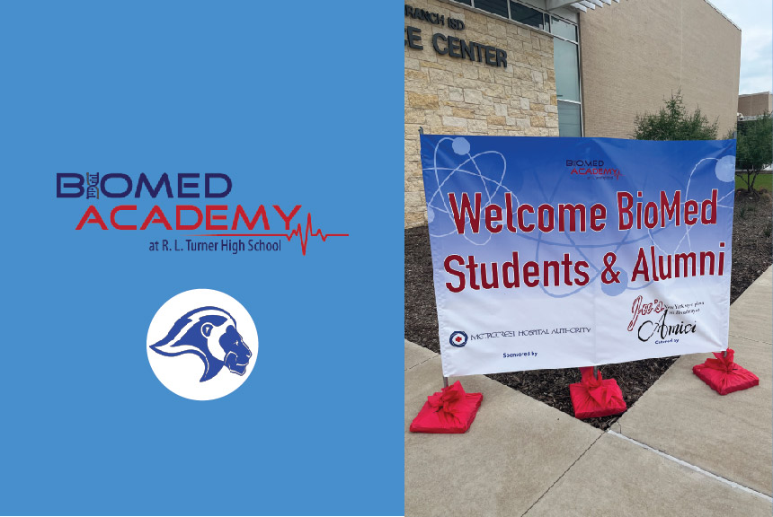 R. L. Turner BioMed Academy students and alumni gather for first-ever ...