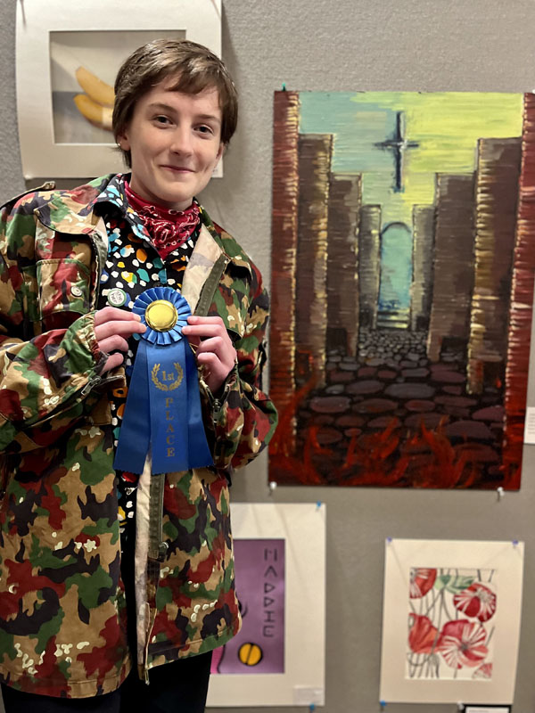 Historic Wins for Two SJS Students at Washington County Art Show | News Post - Saint James ...
