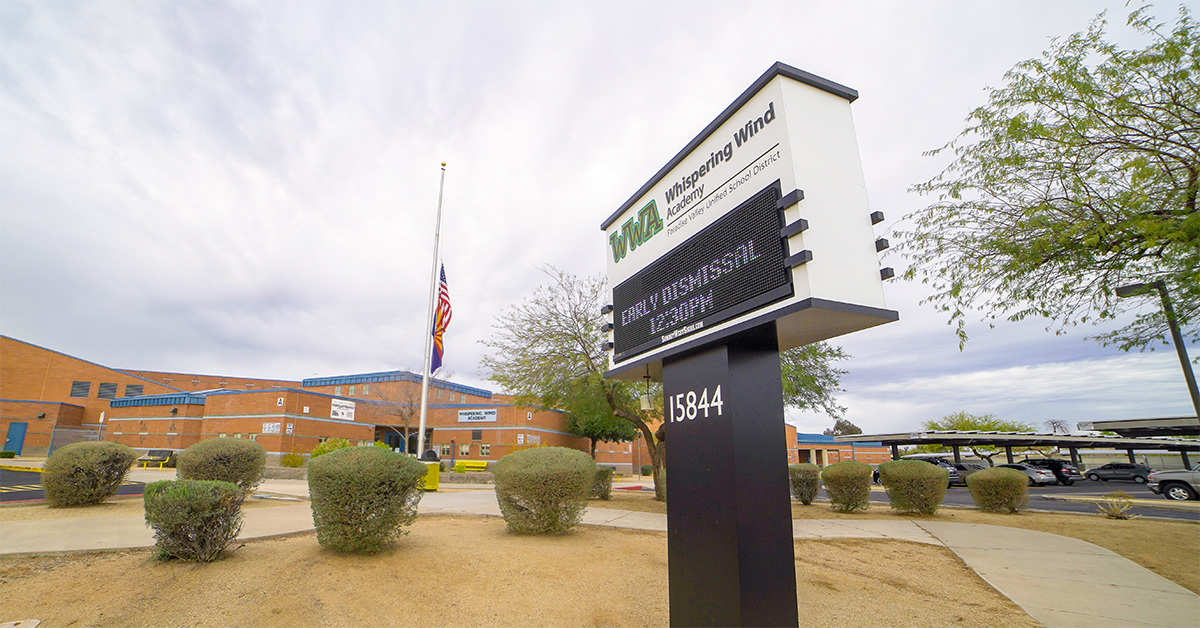 Birthday Name on the School Marquee 25/26 | News Details