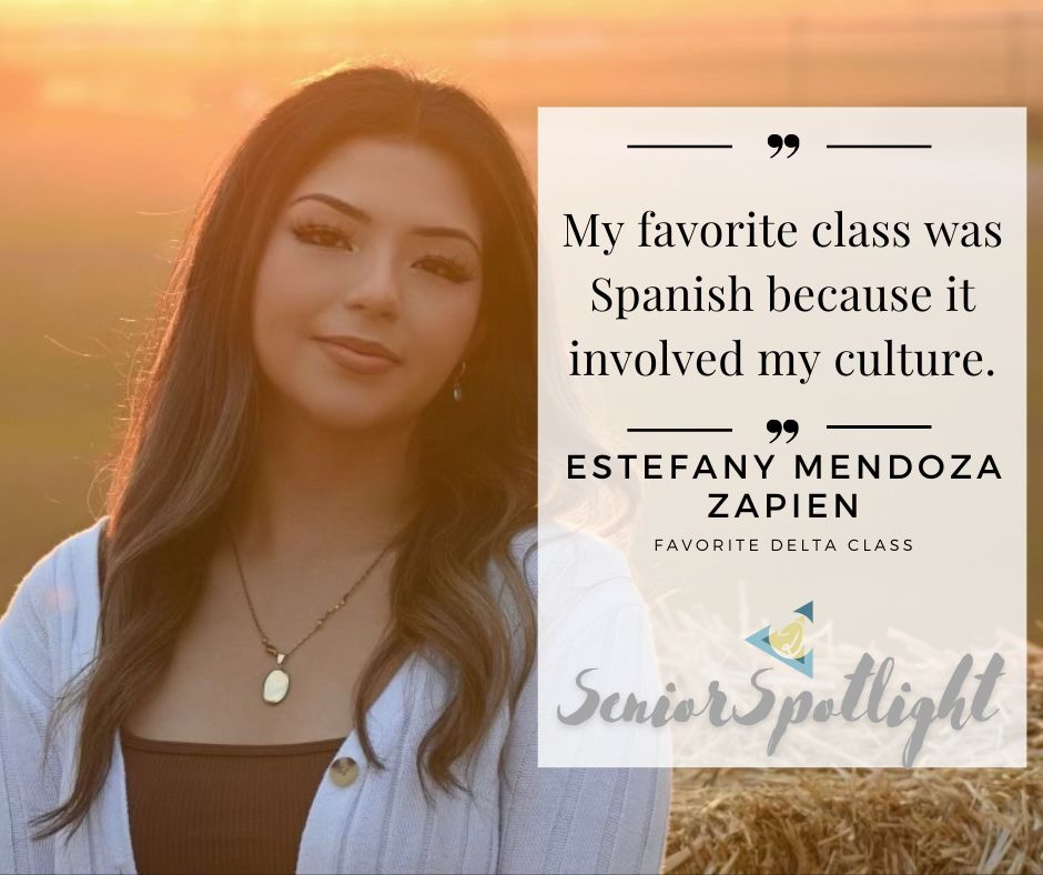 Senior Spotlight! Estefany M. | News Details