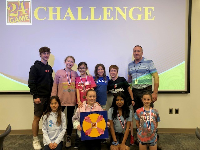 Colonial Elementary School student wins county-wide 24 Math Challenge ...
