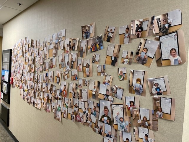 Celebration Wall on Display | News Article - Clark Elementary School