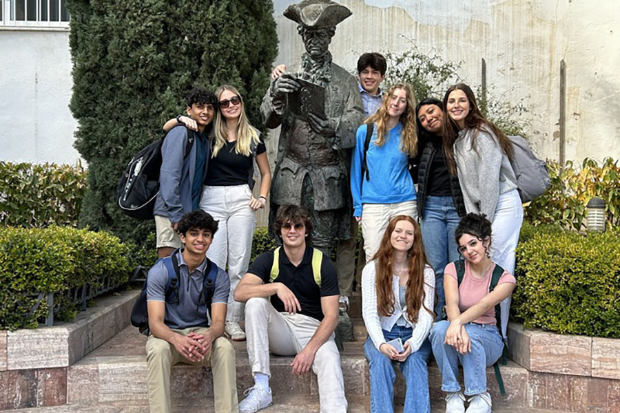 Upper School Spanish Students Test Their Knowledge Abroad | School News ...