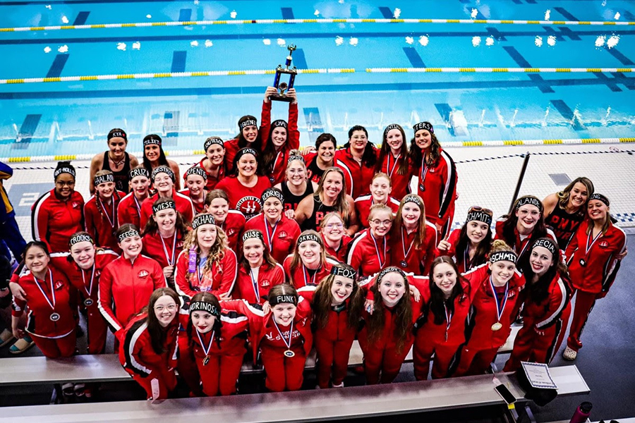 Synchronized swim team pulls off three-peat | News Detail