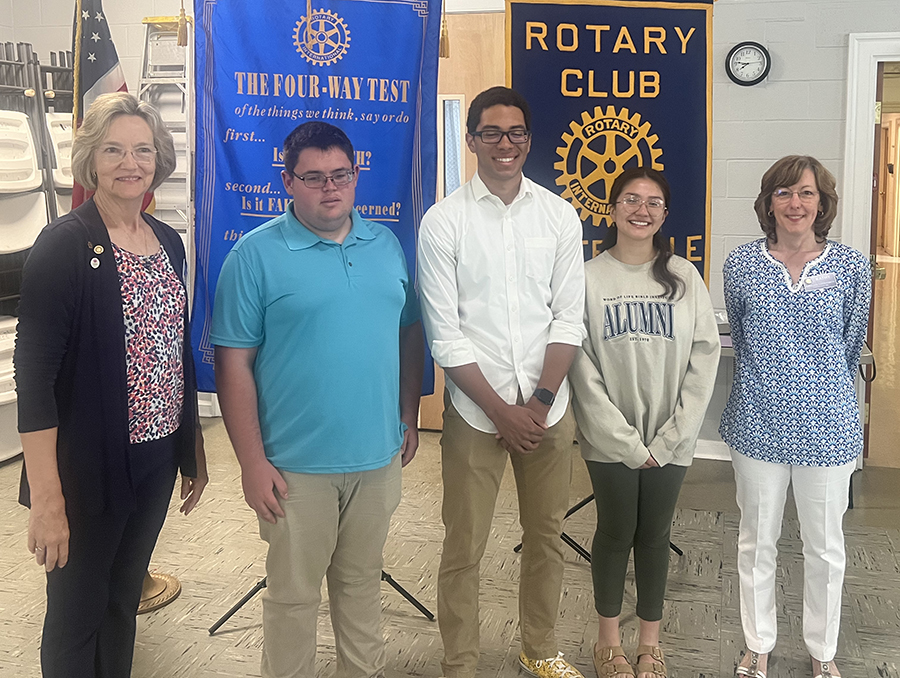 Damian René Receives Rotary’s ‘Service Above Self’ Scholarship | Student Stories - The Gunston ...