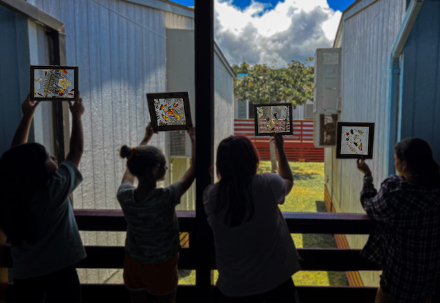 Crafts enrichment class creates beautiful sun catchers | Details