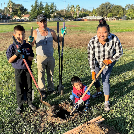Community comes together for tree planting event at Cameron Ranch ...