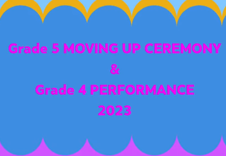 Fourth-grade End-of-year Performance and Grade 5 Moving Up Ceremony ...