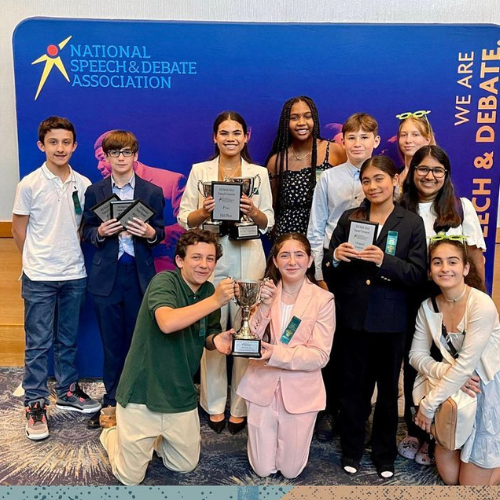 Top 5 in the Nation for Junior High Speech & Debate Team | Blog Highlights