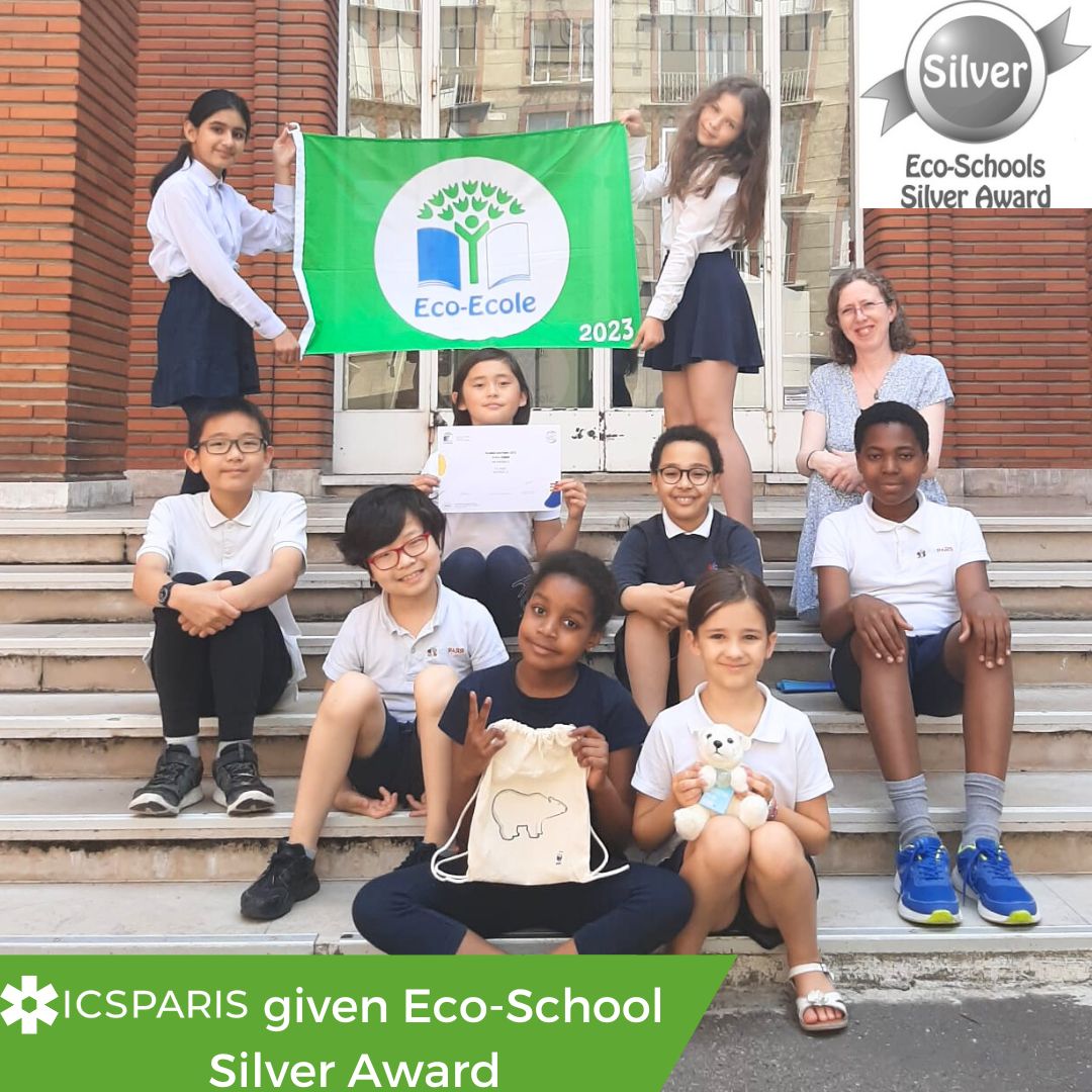 Eco School silver Award 2023! | News details - ICS Paris: International ...