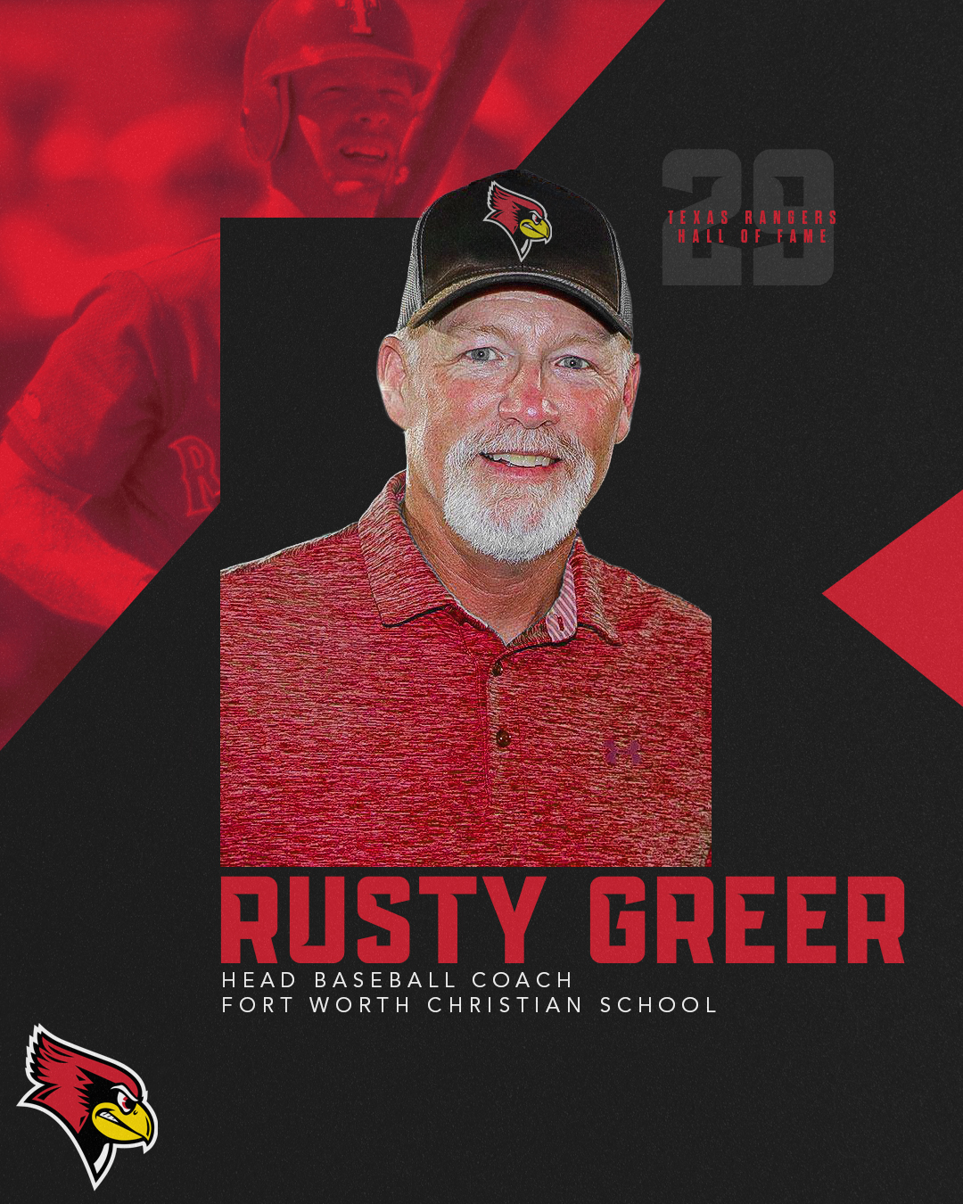 Introducing Rusty Greer as the New Head Baseball Coach at FWC | News Post