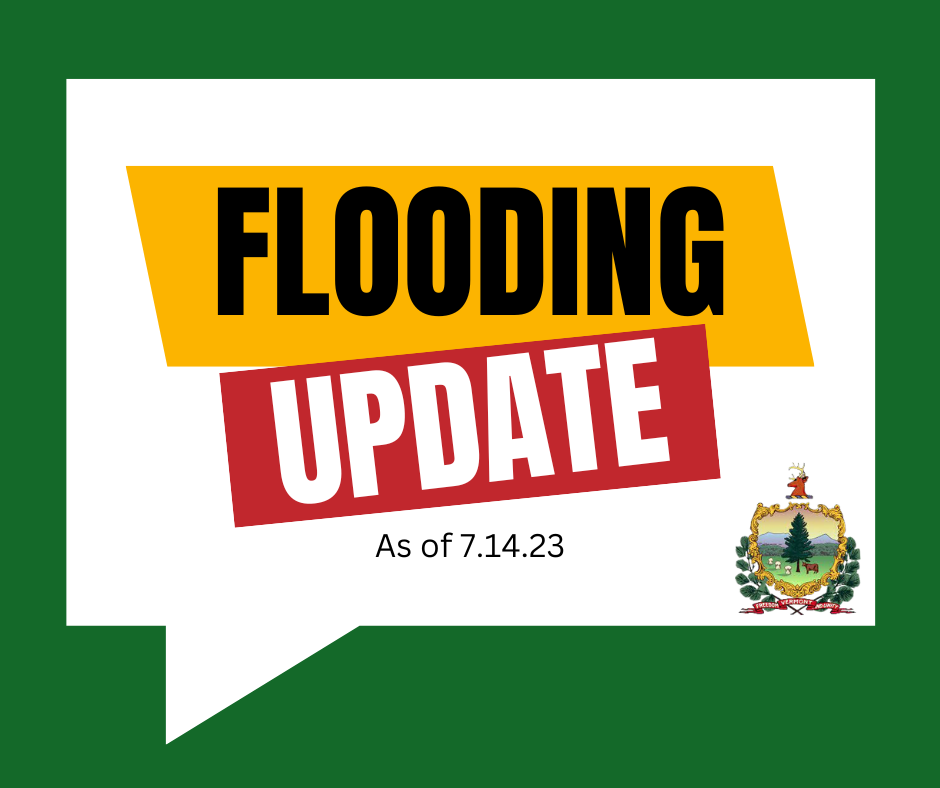 Flooding Update: Gov. Scott & Dr. Levine Warn VT of Current Health ...