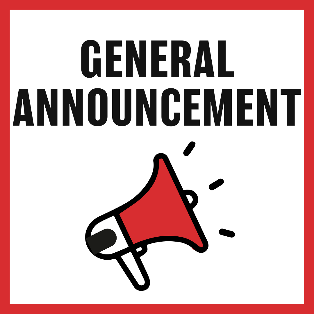 MS ERB Testing | Weekly Announcements