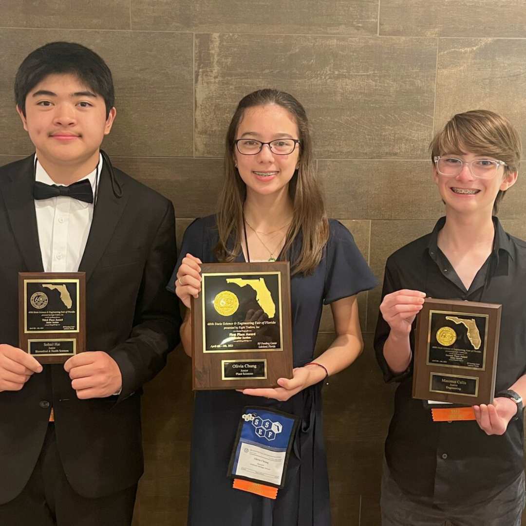 Junior High Students Awarded Top Honors at the State Science and ...