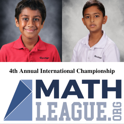 Lower School Math Competition Team Reaches International Success and ...