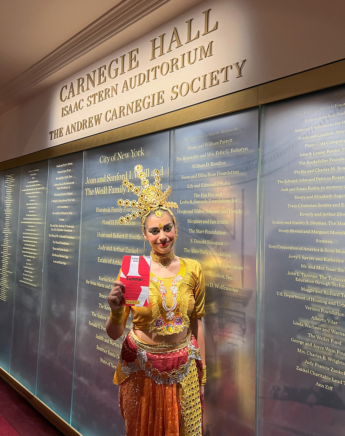Meera Iyer '25 Performs at Carnegie Hall and International Dance ...