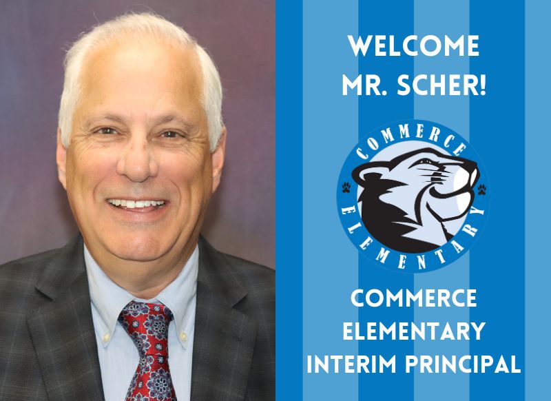 Adam Scher will lead Commerce Elementary to start the school year ...