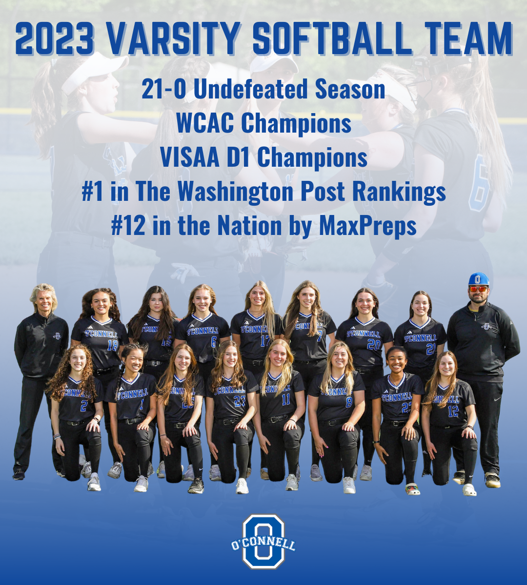 Knights Softball Win WCAC and VISAA Championships | News Post