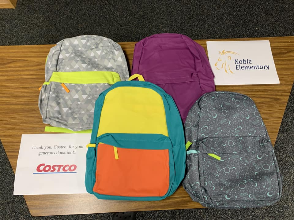 Noble Back Pack Distribution | article