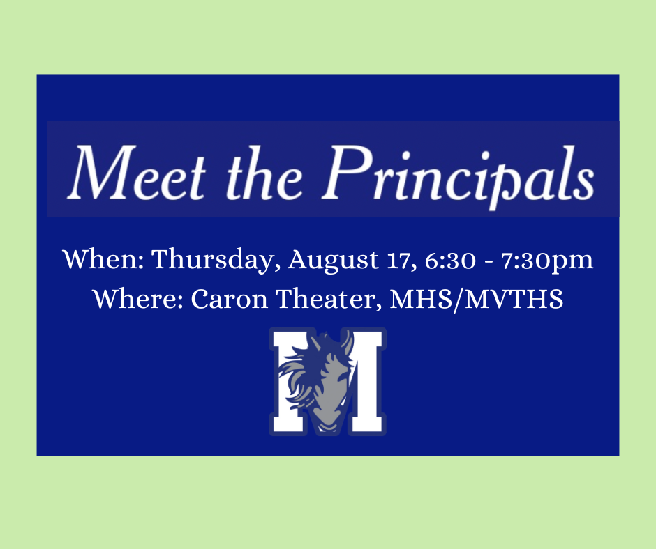 Meet the MHS/MVTHS Principals | MHS/MVTHS News Post