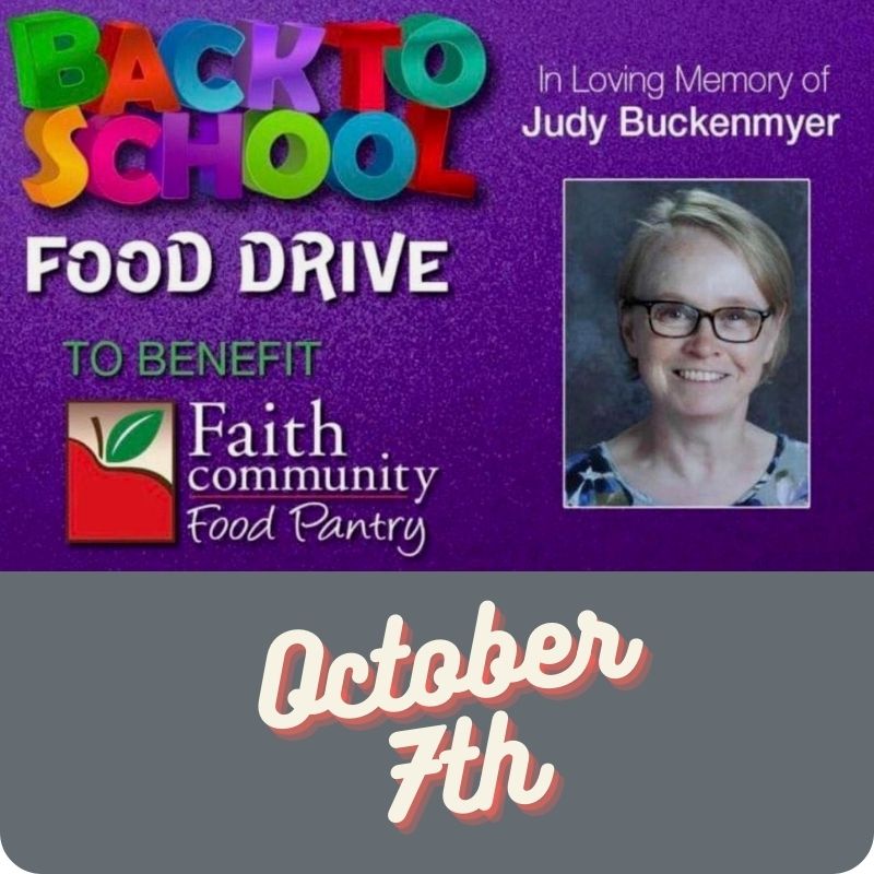 Judy Buckenmyer's Food Drive 2024 | School News Detail Page