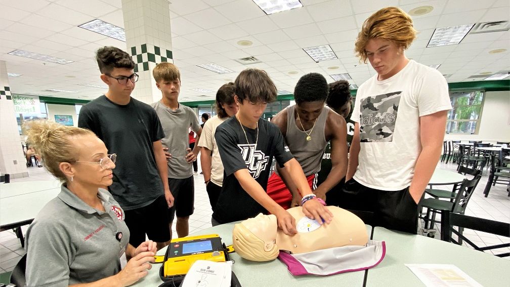 FPCHS Ballplayers Learn Lifesaving Techniques | Details