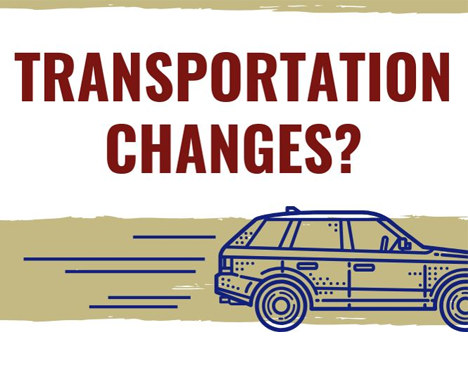 Transportation Changes | News Details