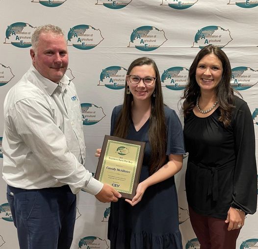 CCHS Teacher Receives "Teacher Turn the Key" Award from KAAE | Post Detail