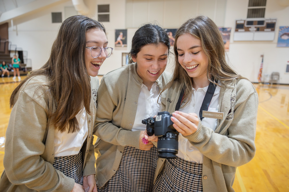 Yearbook Class: Photography | News Post General - Mount Carmel Academy