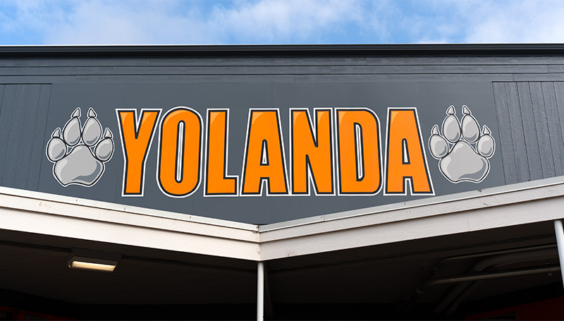 Yolanda Elementary gets new mural painted by well-known local muralist ...