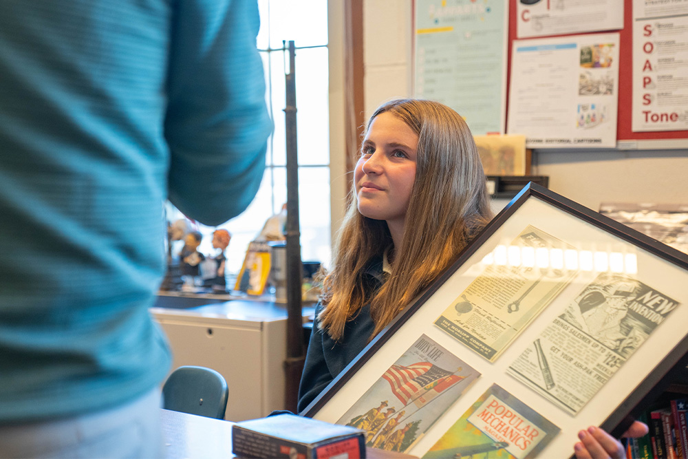 Eighth Grade Students Share Their Place in America’s History | USM News