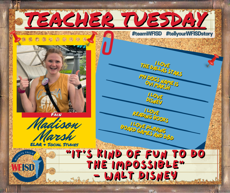 Teacher Tuesday Spotlight: Madison Marsh | New Details