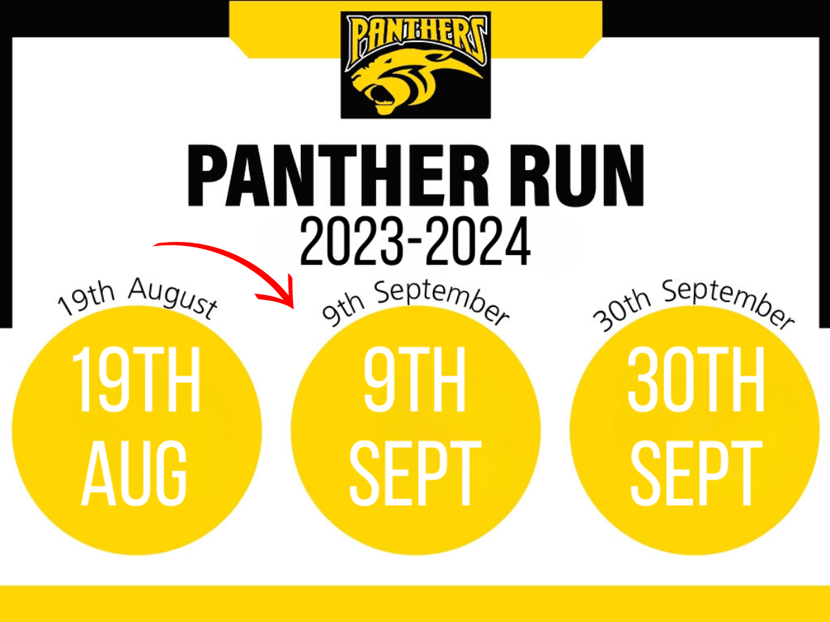 Panther Run Series: Run#2 -Sept 9th | All School News single