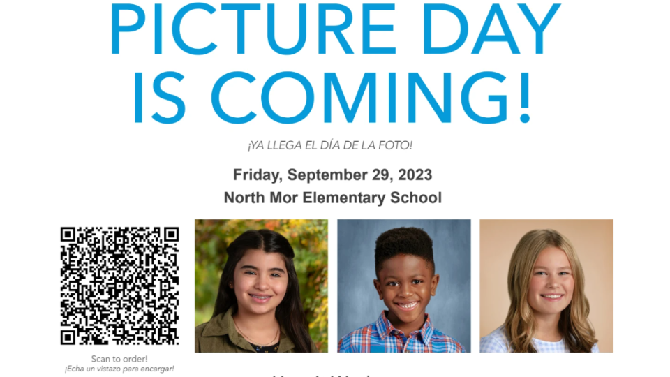 Picture Day is Coming Soon! | Details - North Mor Elementary School