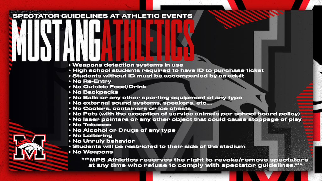 MPS Athletics Spectator Guidelines Expectations | News Post Details ...