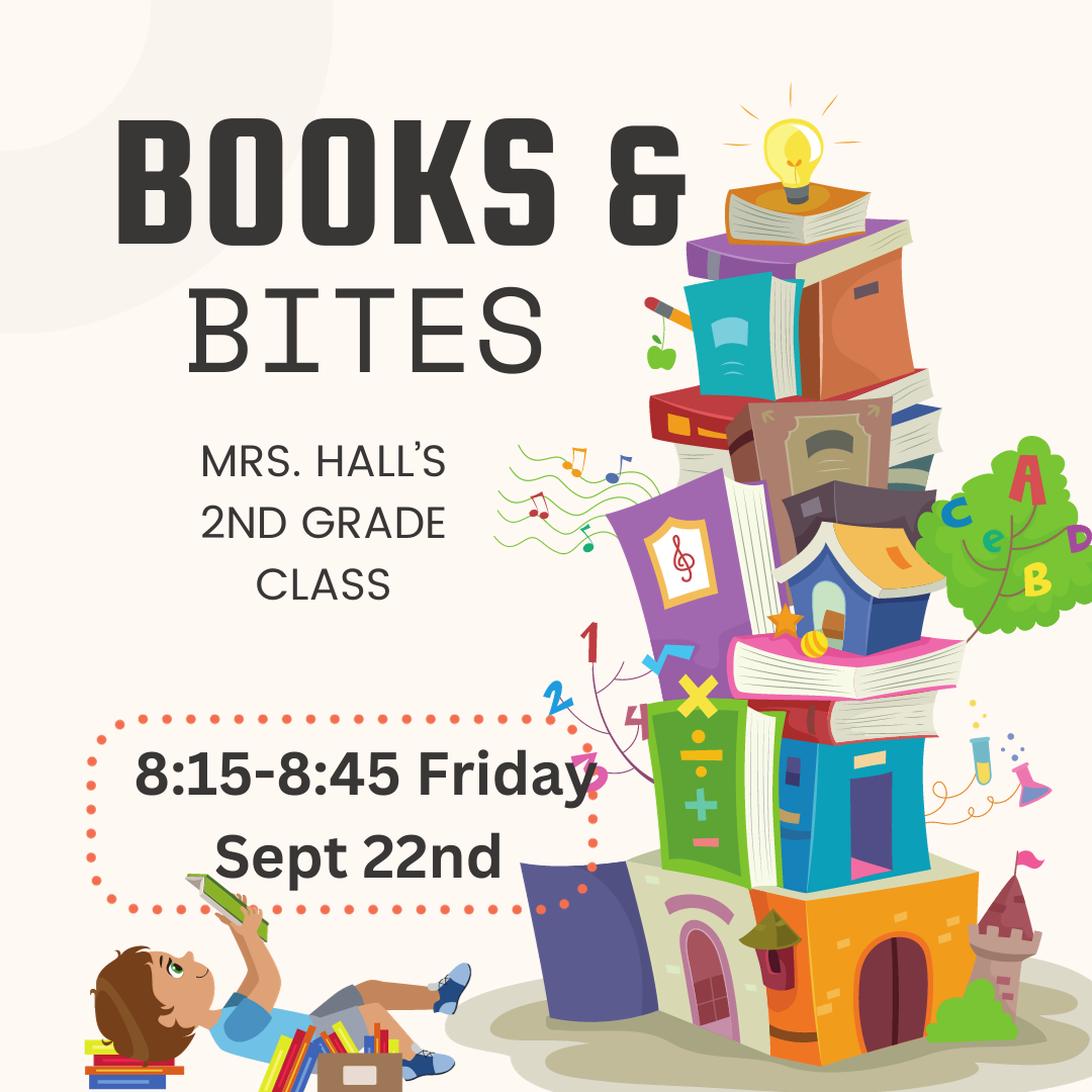BOOKS & Bites - This Friday, September 22nd | News Details