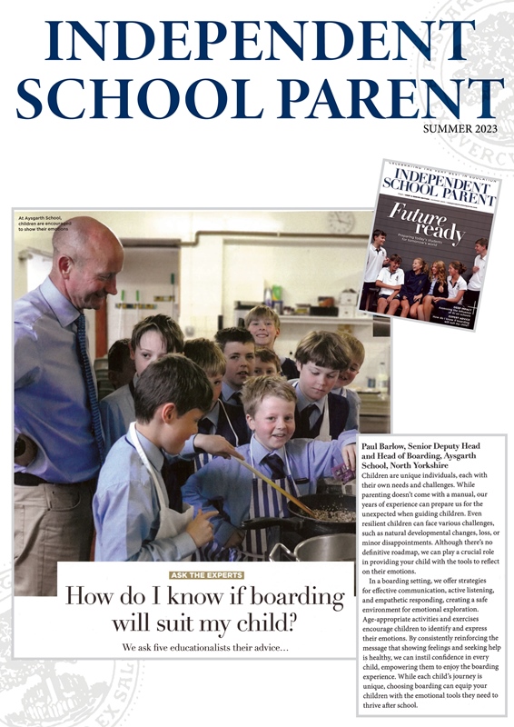 Independent School Parent | Media Article