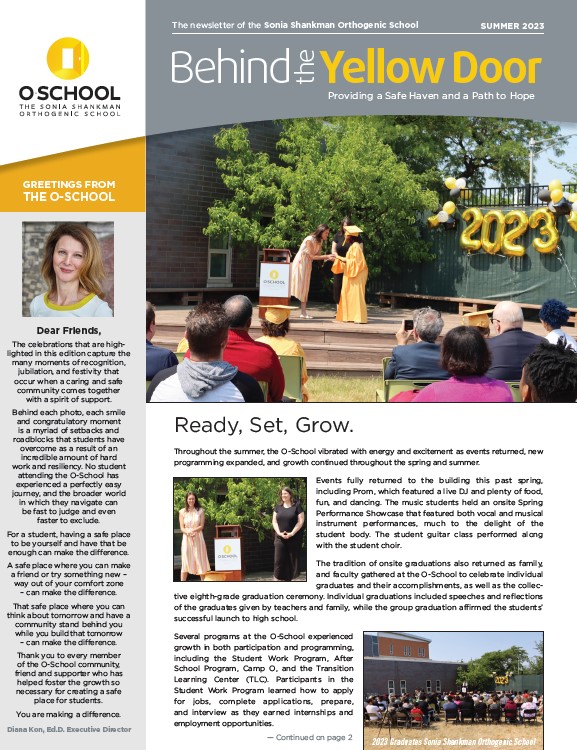 Read All About it in the latest O-School Newsletter! | Post