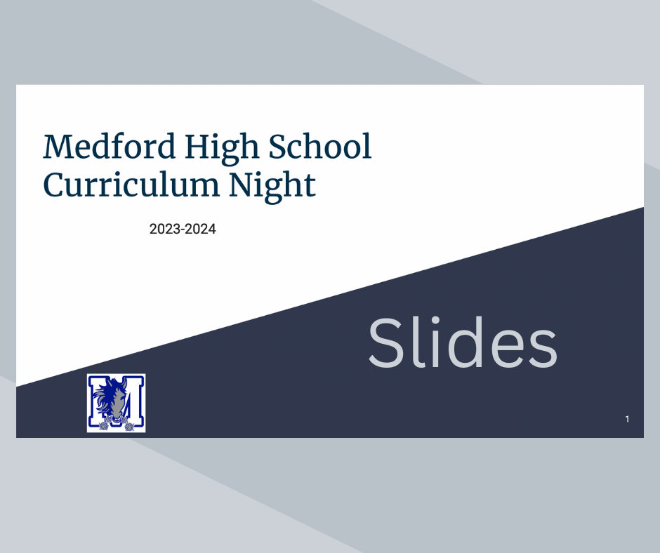 MHS/MVTHS Curriculum Night Slides | MHS/MVTHS News Post