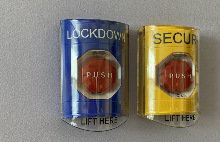 New Lockdown/Secure activation buttons and emergency announcements ...