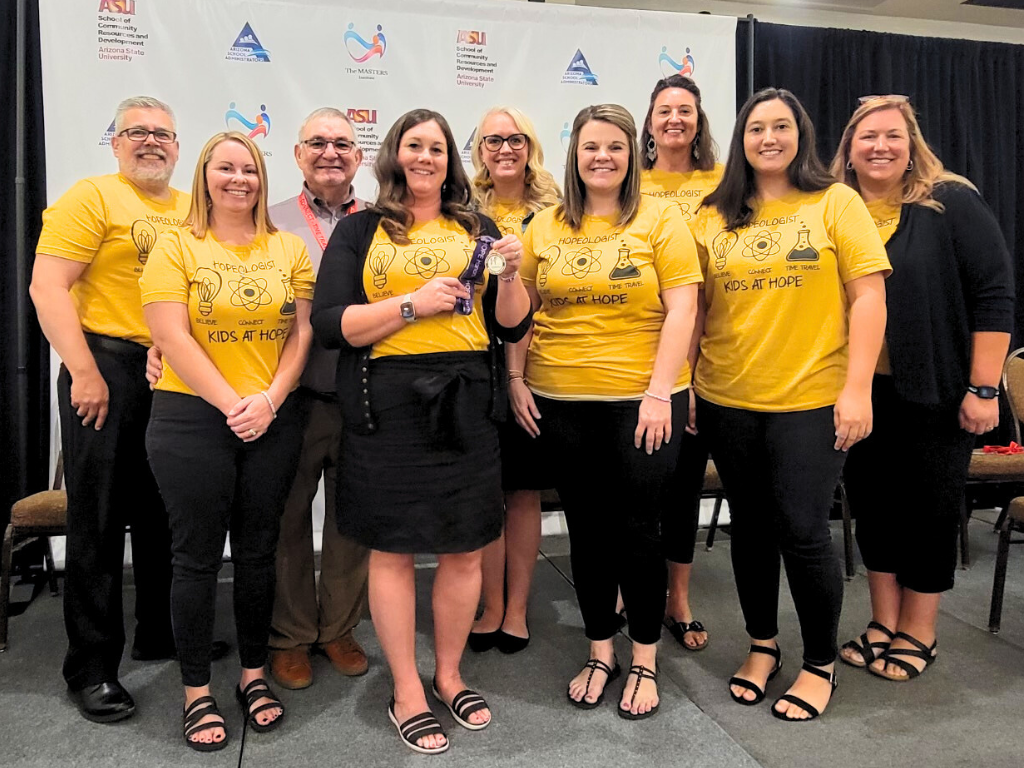 Washington Community Schools awarded the Hope Honors Medal at Kids at ...