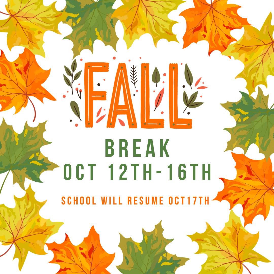 Fall Break - NO School | News Details