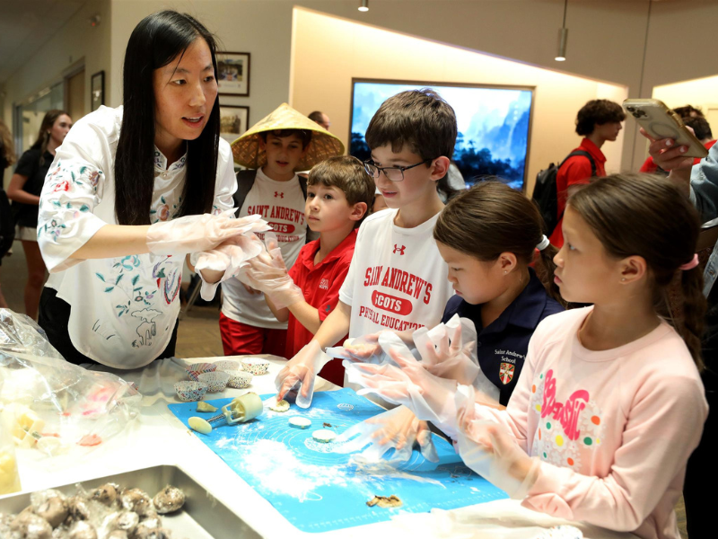 MS Students Celebrate Chinese Mid-Autumn Festival | Scots in Action story
