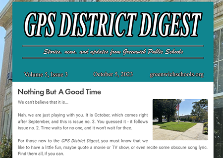 Volume 5 Issue 3 of GPS District Digest Released | Posts News Details