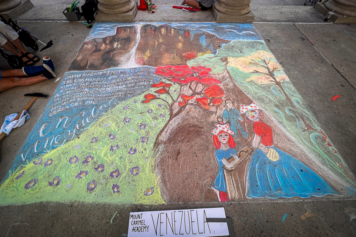 Art, Culture, and Collaboration: Hispanic Heritage Chalk Painting ...