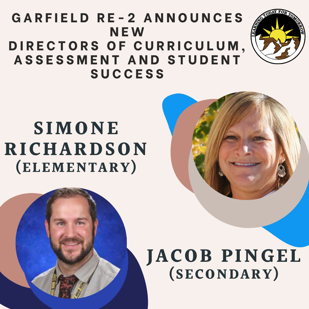 Garfield Re-2 announces new Directors of Curriculum, Assessment ...